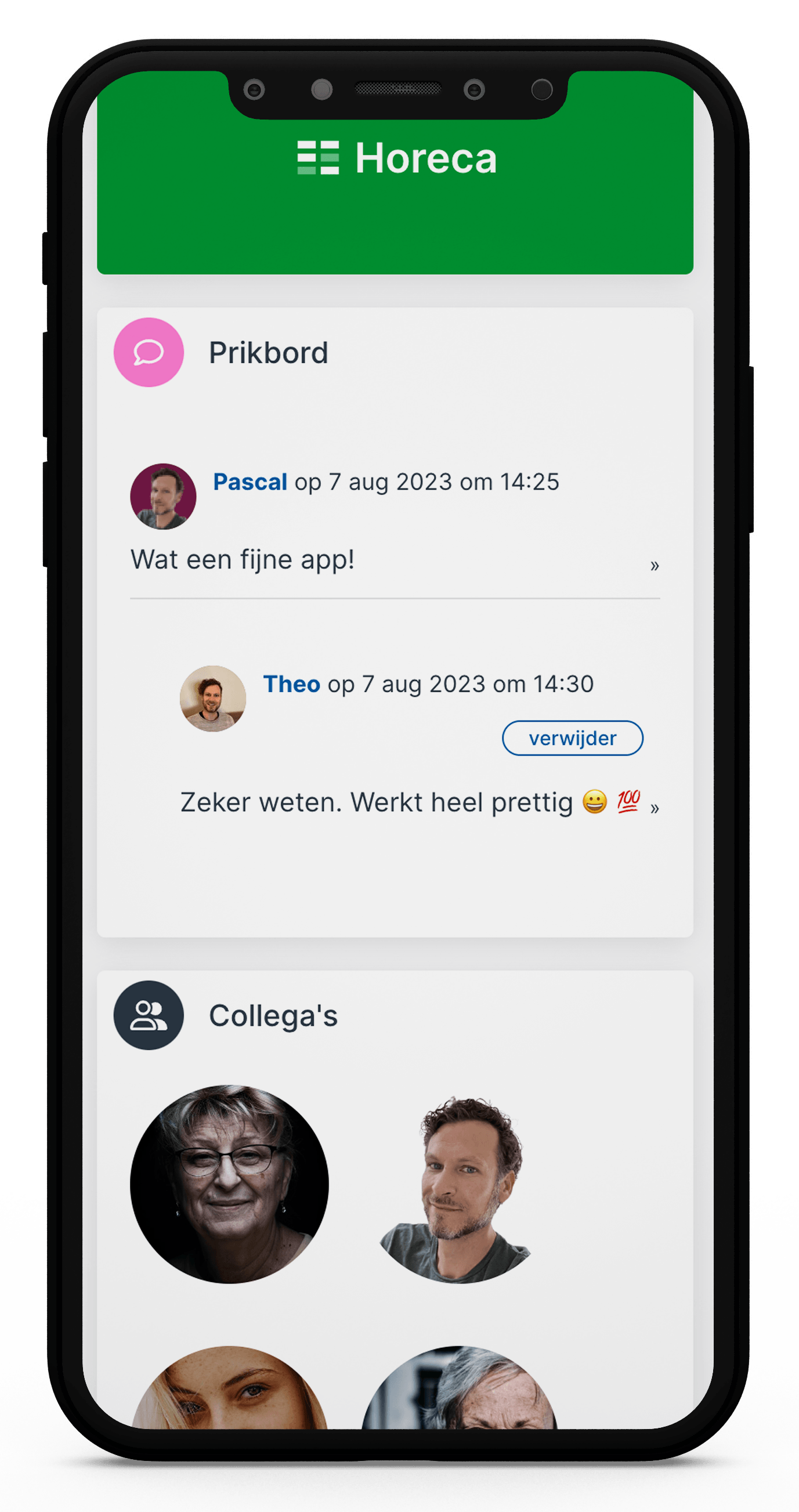 Mobiele app – Het Rooster